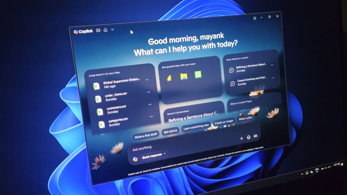 Microsoft makes major change to Copilot app â and I’m wondering if this ...